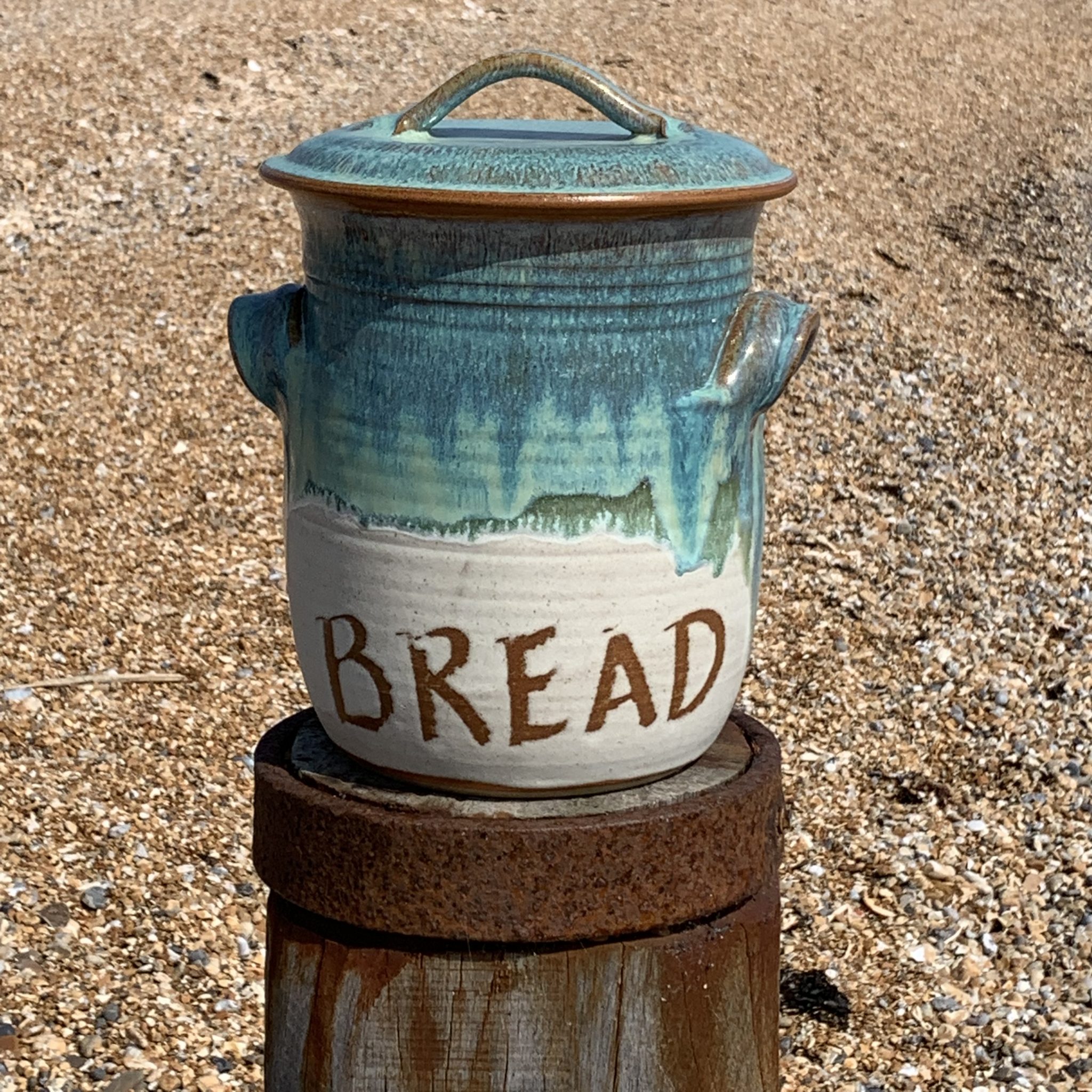 Small Bread Bin Canterbury Pottery Small Bread Bin Canterbury Pottery