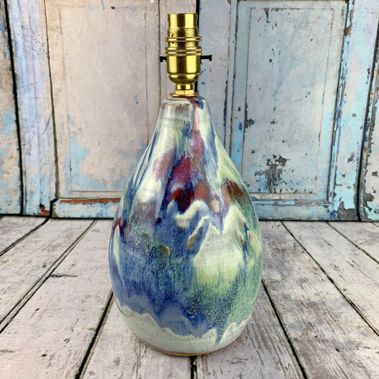 Medium Pear Shaped Lamp | Canterbury Pottery